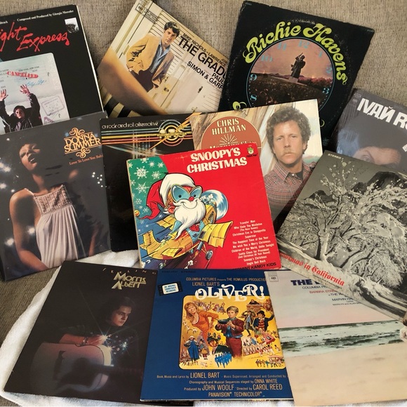 Other | Set Of 12 Vintage Vinyl Records 6s 70s 80s | Poshmark